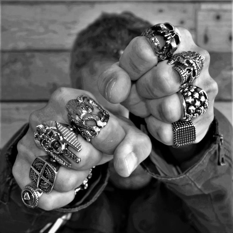 Egyptian Curse Skull Ring